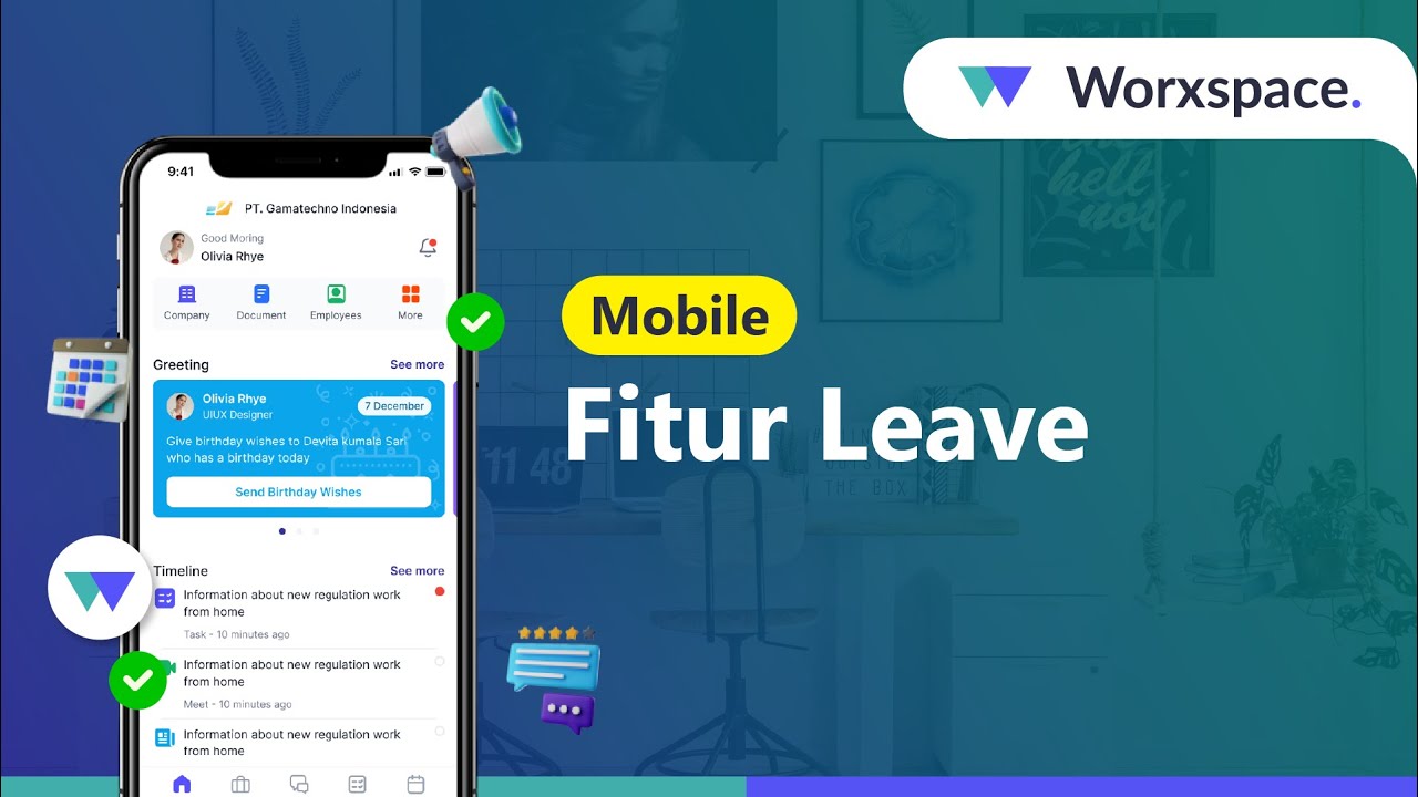 Panduan Penggunaan Aplikasi Chat Karyawan - Worxspace